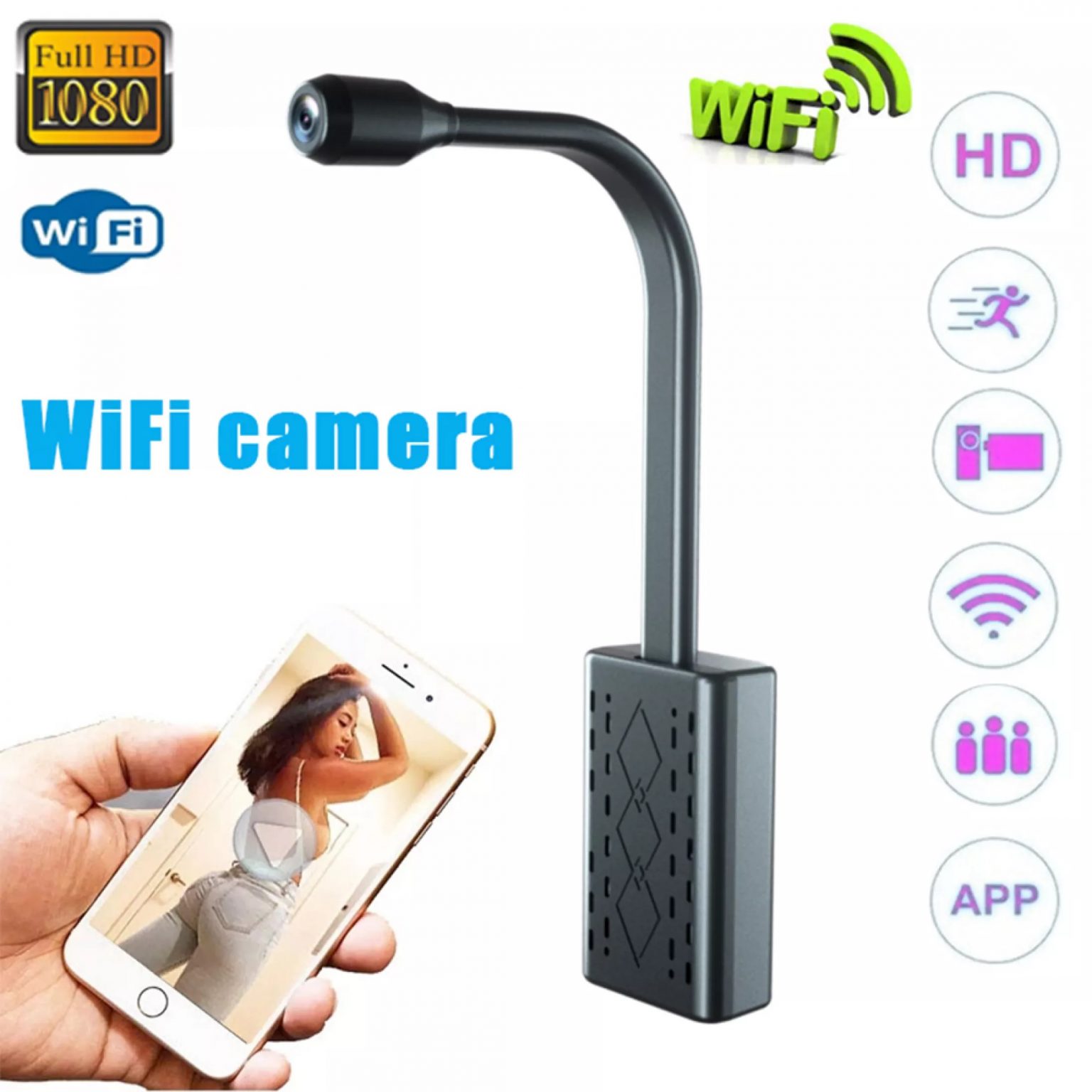 Camera mini siêu nhỏ X6 giấu kín bí mật quan sát từ xa tốt nhất